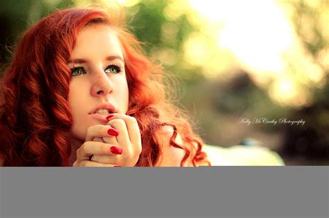 Wallpaper Face Redhead Model Outdoors Dress Fashion Imagination