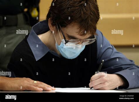 Parkland School Shooter Nikolas Cruz Signs A Document At The Defense