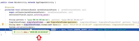android tostring returns unexpected things on a date
