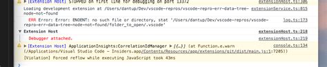 insiders error error enoent no such file or directory stat
