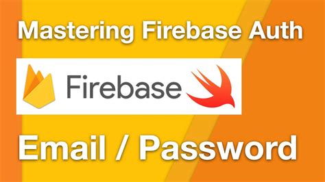 authenticating a user in a ios application using firebase email