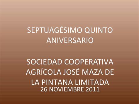 Calaméo SeptuagÉsimo Quinto Aniversario Cooperativa Jose Maza