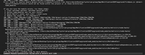 react native command phasescriptexecution failed with a nonzero exit