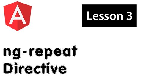 angularjs basics tutorial for beginners 03 ng repeat directive