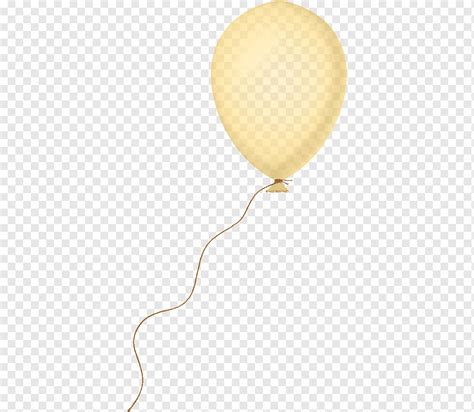 Yellow Balloon Decoration Light Color Rope Png Pngwing