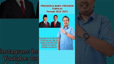 Selamat Atas Terpilihnya Prabowo Gibran Sebagai Presiden Dan Wakil