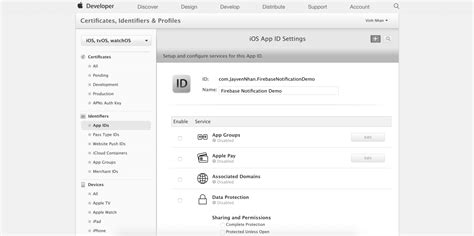 implementing push notifications on ios with firebase appcoda