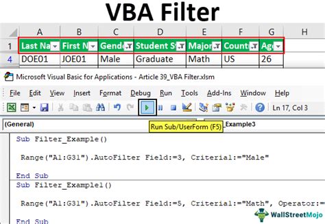 vakmerőség előny szempilla vba filter array határozatlan cím szent