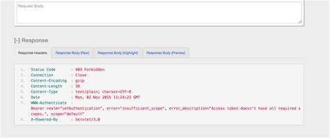 rest client 403 forbidden error mobilefirst platform stack overflow