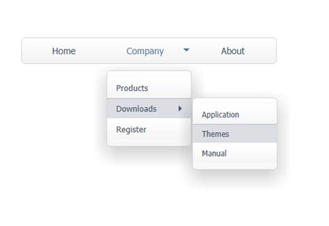css dropdown menu shadow solution