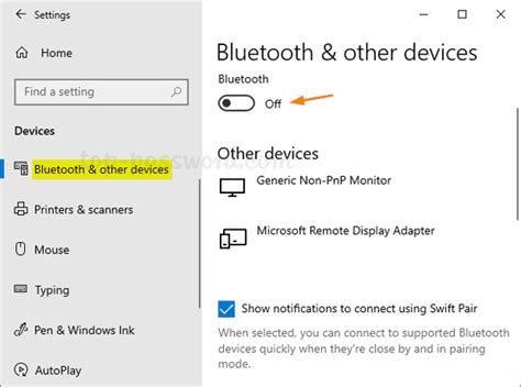 How To Turn On Bluetooth Windows 10 Windows 10 Bluetooth
