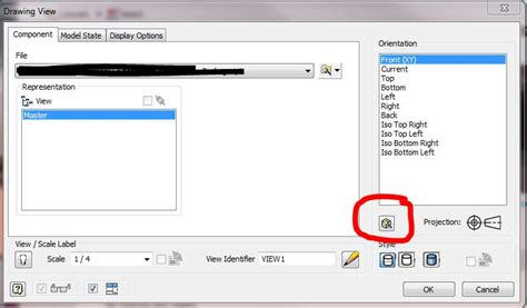 solved drawing view rotation autodesk community