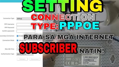 Configuration Of Pppoe Router Using Cellphone Device Connection Type