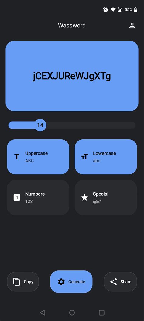 an android app built with flutter to generate passwords best flutter apps