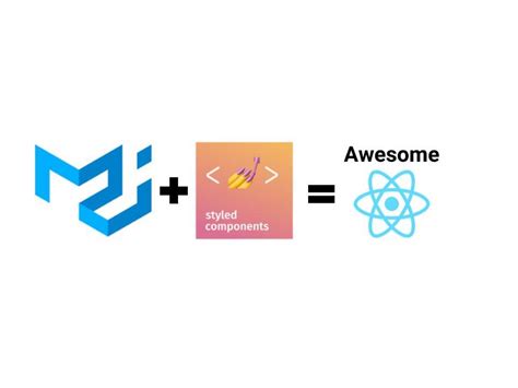how to use styled components with material ui in a react app