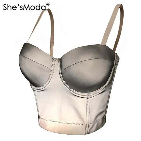 Shesmoda Fluorescence Bralet Womens Bustier Bra Night Club Party