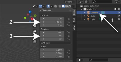 how to rotate multiple objects around a central point using blender