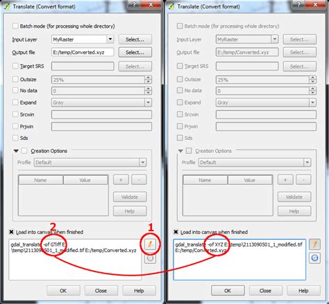 how to convert tiff file to shapefile then convert to excel csv file