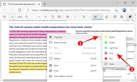 how to annotate and highlight pdfs in microsoft edge