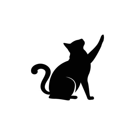Vector De Plantilla De Diseño De Icono De Logotipo De Gato 7634104