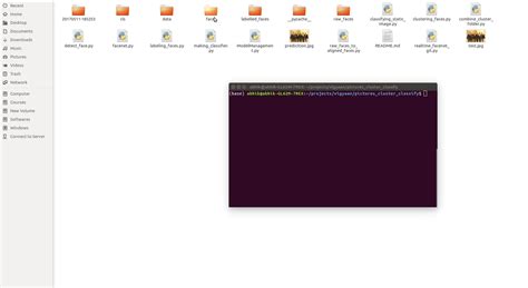 facenetを使用して集合写真の顔にpythonスクリプトラベルを付けます。 wenyanet