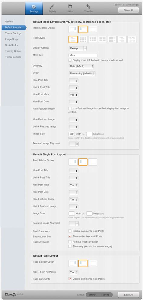 the themify framework easy web design tutorials