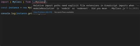 ubuverse configuring typescript in node js to emit native esm code