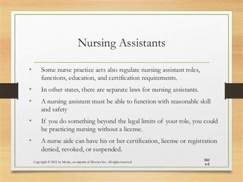 Responsibilities Of A Nursing Assistant
