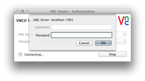 using vnc to operate a desktop on ubuntu 12 04 linode