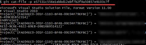 github git object database seems to be missing blob objects stack