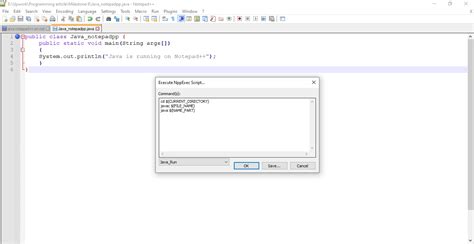 use notepad to compile and run java programs delft stack
