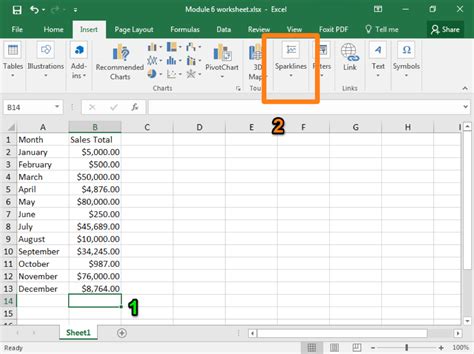 sparklines computer applications for managers