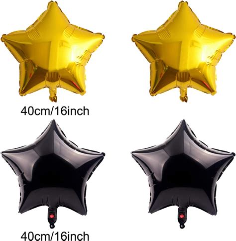 Zerodeco 70th Birthday Decorations Black Gold Happy Ubuy India
