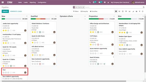 how to manage leads in odoo 14 crm
