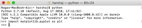 unable to import matplotlib pyplot on python 3 macos stack overflow