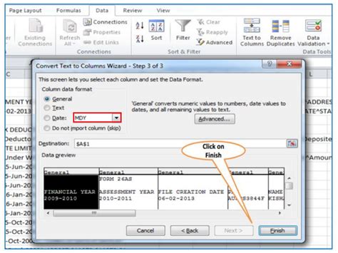 convert form 26as text file to excel learn by quicko