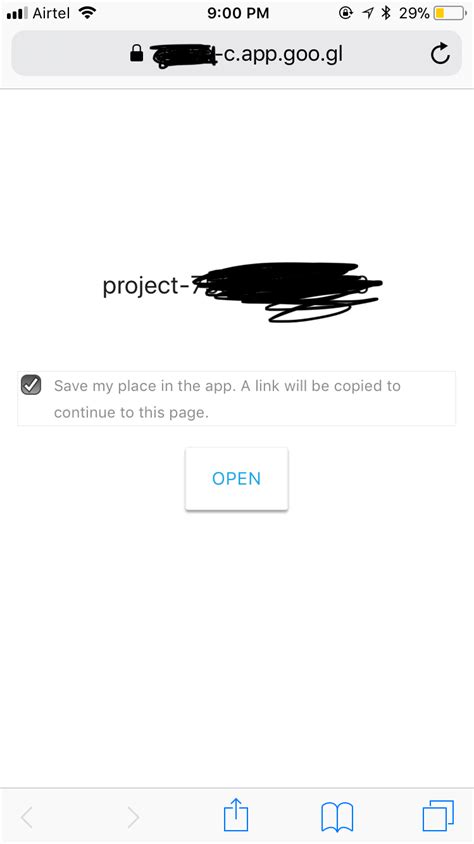 deep linking how to directly go to app store with firebase dynamic