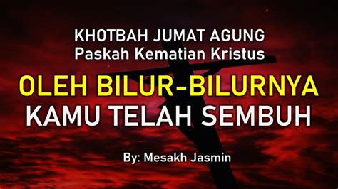 Ibadah Jumat Agung 15 April 2022 Youtube