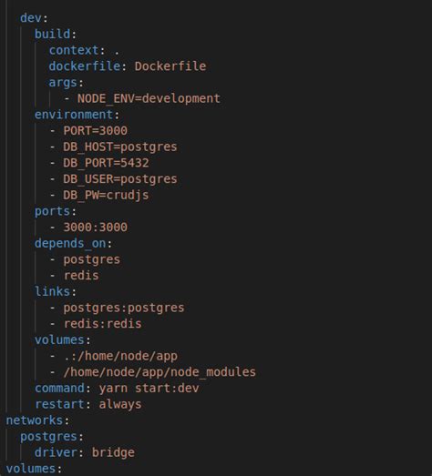 postgresql nestjs with postgres and redis on docker connection