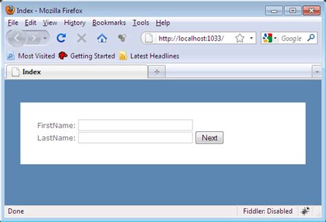 creating wizard using asp mvc part 1