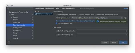 running tests for phpunit in phpstorm andreas möller