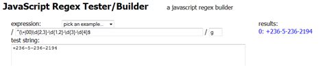 javascript regular expression issue custom phone number formatting