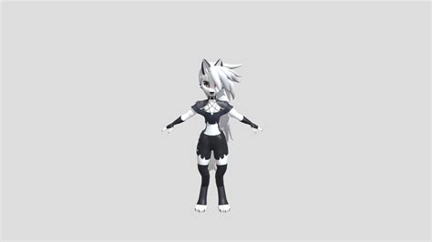 Loona From Helluva Boss Download Free 3d Model By Carl Johnson Carl