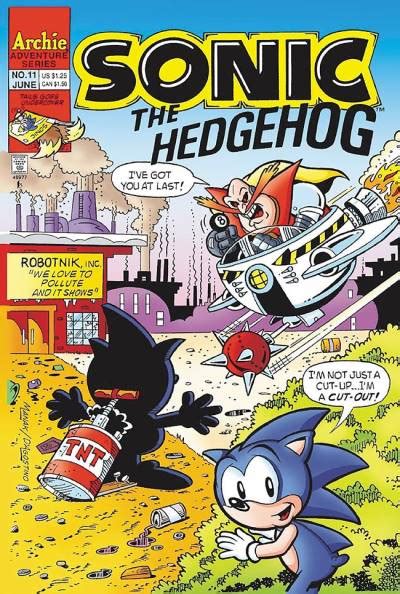 Sonic The Hedgehog 1993 N° 11 Archie Comics Guia Dos Quadrinhos