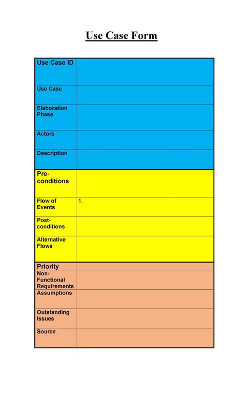40 Use Case Templates And Examples Word Pdf ᐅ Templatelab