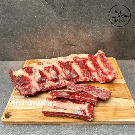 Jual Iga Bakar Konro Ribs Tulang Panjang Back Rib And Spare Ribs 1kg
