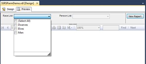 ssrs cascading multi value parameters mark vaillancourt