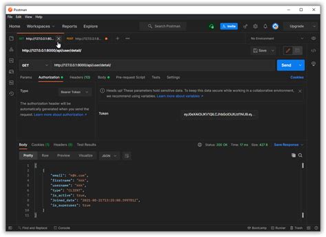 getting the current user with django drf and simple jwt stack overflow