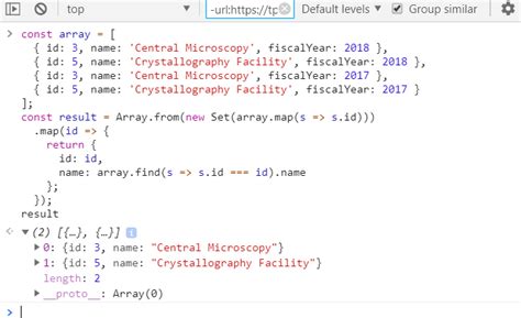 javascript array distinct ever wanted to get distinct elements… by