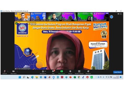 Prodi Manajemen Pajak Feb Ubsi Tingkatkan Sinkronisasi Kurikulum Dengan